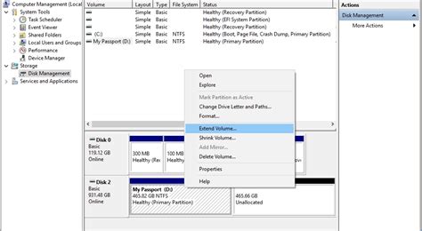 วธรวม Partition Hard disk Windows 10