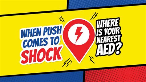 When Push Comes To Shock Where Is Your Nearest Aed Youtube