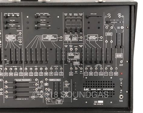 Arp 2600 Analog Synthesizer And 3620 Keyboard Serviced For Sale Soundgas Classic And Vintage