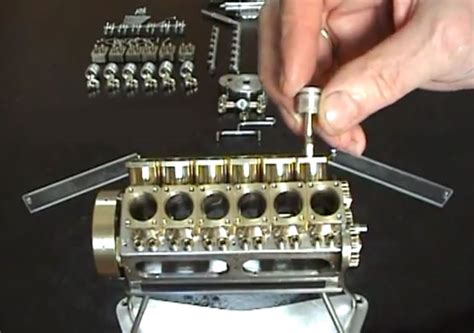 Worlds Smallest V12 Engine Video