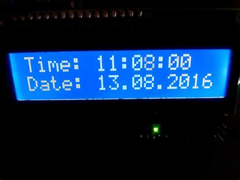 Arduino Clock With RTC 1302 Secure Instrument