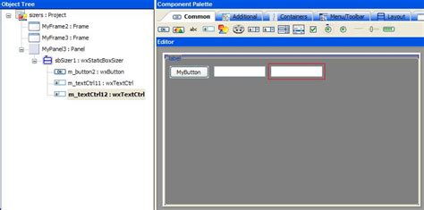 Los Sizer De Wxpython En Wxformbuilder