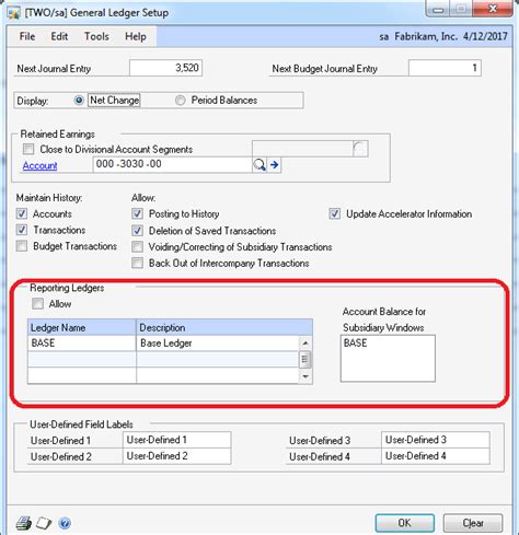 Disabling Multiple Ledgers Functionality In Microsoft Dynamics Gp 2010after The Fact