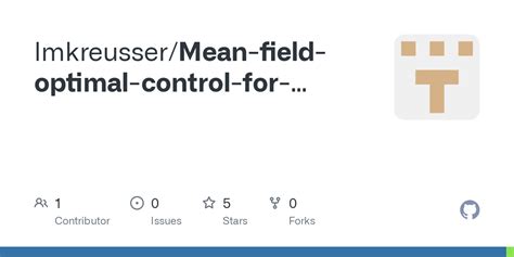 Github Lmkreusser Mean Field Optimal Control For Biological Pattern Formation