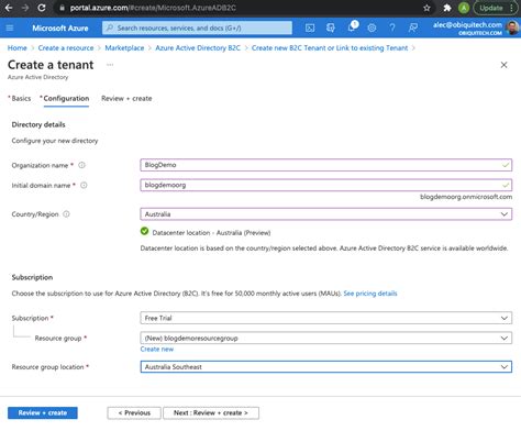 Set Up And Configure Azure AD B C