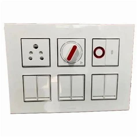 10a Polycarbonate Wipro Electrical Switchboard At Best Price In New Delhi