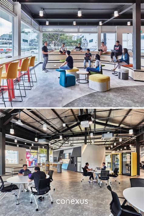 Singapore Office Collaboration Space Design Modern Workspace Conexus Studio Collaboration