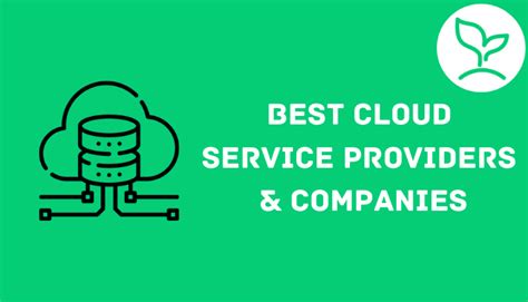Best Cloud Service Providers And Companies Guide Sprout