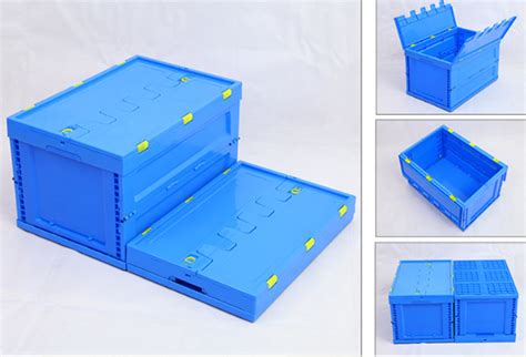 Collapsible Plastic Storage Boxes Are Used For Packaging And Storage