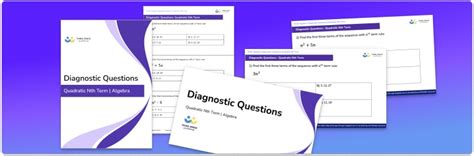 [free] Gcse Quadratic Nth Term Diagnostic Questions Third Space Learning