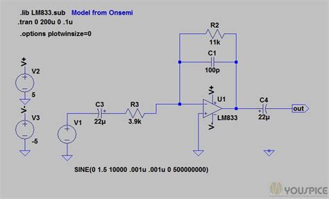 Simple Audio Amplifier Circuit Circuit Diagram
