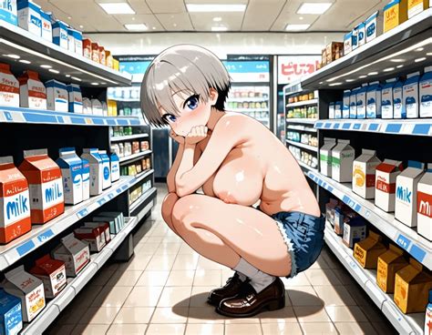 Rule 34 Ai Generated Boring Breasts Casual Casual Nudity Denim Denim Shorts Encoder