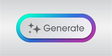 Premium Vector Generate Ai Button Neumorphic Bar Artificial