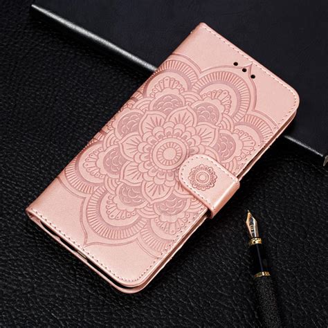 Cheap Luxury Buckle Leather Flip Phone Case For Xiaomi Redmi 8a 9c 9a