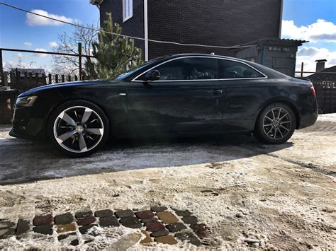 Примерка тапок — Audi A5 1g 2 л 2012 года колёсные диски Drive2
