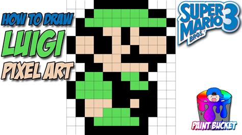 Pixel Art Grid Luigi Im Just Now Starting To Do Pixel Art For A Request