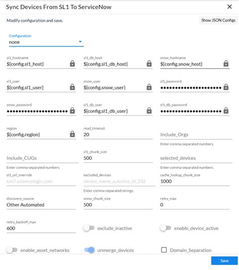 ServiceNow CMDB Synchronization PowerPack ServiceNow CMDB Synchronization PowerPack