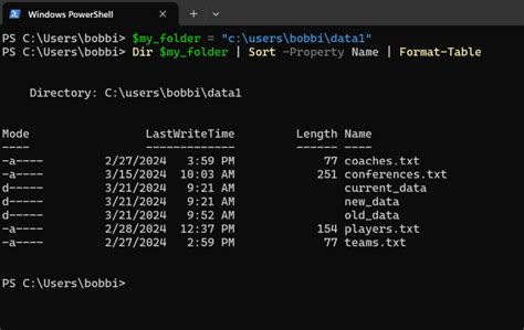 Powershell How To Sort A Table With Format Table Collecting Wisdom