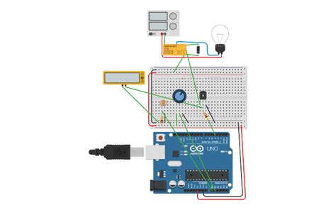 Circuit Design Acionando Carga Maior Com Rele Fotoeletrico Tinkercad