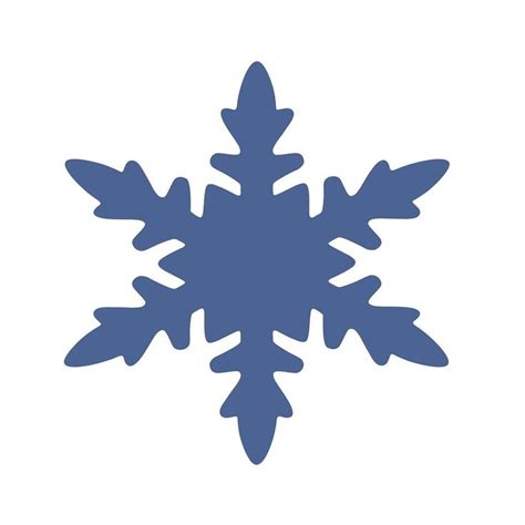 20 Pack Paper Snowflake Shapes Snowflake Cutouts Die Cut Snowflake