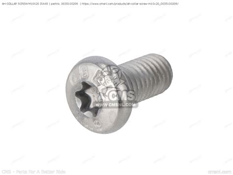 Ah Collar Screw M10x20 Isa45 For Ktm Order At Cmsnl