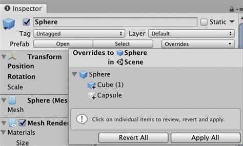 プレハブの親子関係とnested Prefabsとprefab Variants ゲームの作り方！
