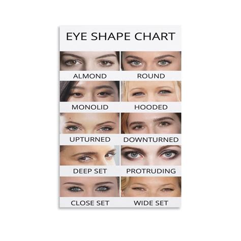 Eye Shapes Chart All For One