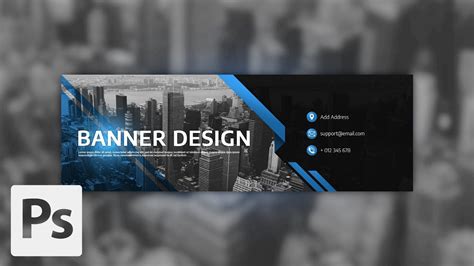 How To Create Web Banner Design 4 Adobe Photoshop Tutorials Web