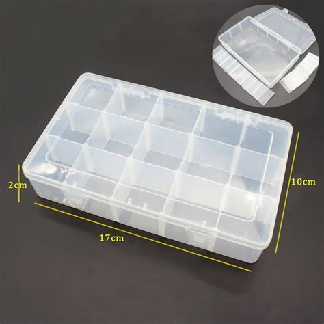 Ic Box Chip Storage Box 15 Grids Vicedeal
