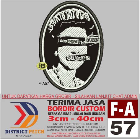 Jual Patch Bordir Logo F A57 Sex Pistols God Save The Queen Punk Rock District Patch Testimoni Jual Patch Bordir Logo F A57 Sex Pistols God Save The Queen Punk Rock District Patch Testimoni