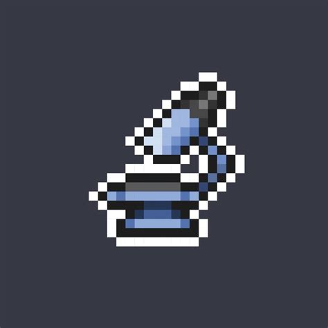 Microscope In Pixel Art Style 44588514 Vector Art At Vecteezy