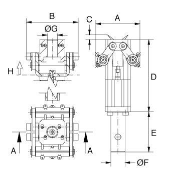 NGR 12 NEEDLE GRIPPER End Of Arm Tooling Inc