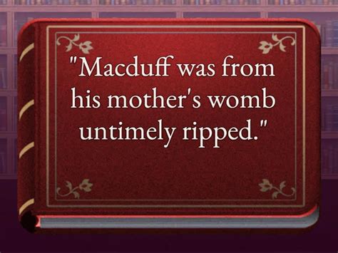 Flash Card Macbeth Quotes Flash Cards