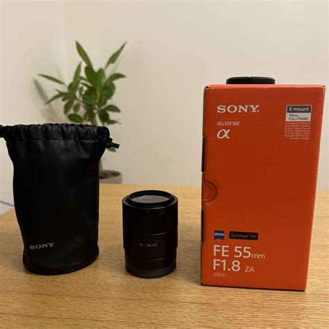 【神レンズ】美品 Sony ソニー Sel55f18z カールツァイス 単焦点 By メルカリ