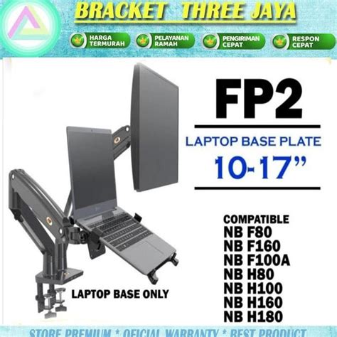 Jual Nb Fp2 Laptop Tray Penjepit Laptop Holder Meja Laptop Macbook