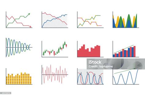 원형 차트 다이어그램 및 평면 아이콘 Infographics 바 비즈니스 데이터 그래프 분석 요소 격리 된 프레 젠 테이 션 보고서 정보 벡터 일러스트 레이 션 디자인