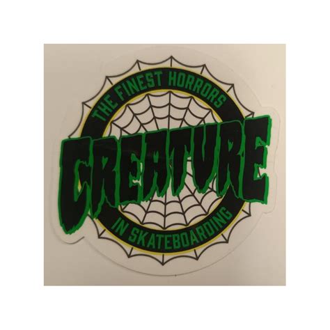 Copy Of Creature Skateboard Sticker Spider