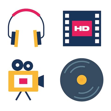 Premium Vector Audio Visual Design