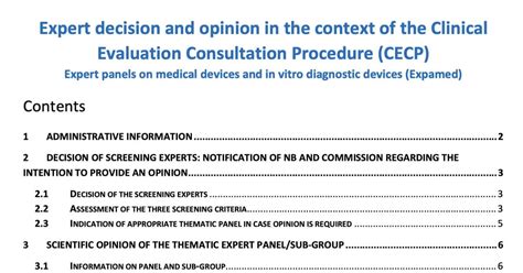 Cecp Key Takeaways For Medical Device Manufacturers