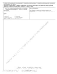 Form Aoc Sp 909 Fill Out Sign Online And Download Printable Pdf