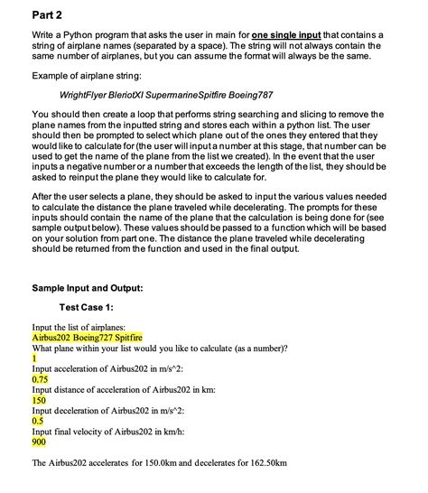 Match The Exact Output Style In Test Case Chegg Com
