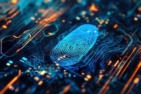 Encryption Of Cyber Technology Security Systems By Fingerprints For