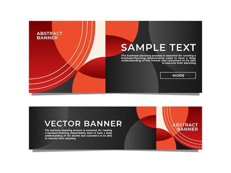Premium Vector Abstract Banner Background Or Header Stock Vector Template