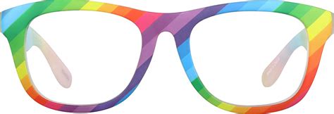 Rainbow Eyeglass Frames