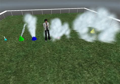 Second Life Marketplace Steam Particle Script Set Boxed