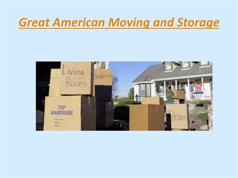 Ppt Great American Moving And Storage Powerpoint Presentation Free