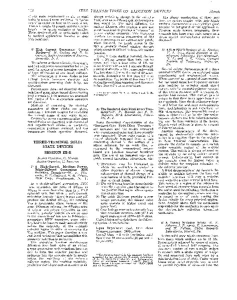 Pdf The Insulated Gate Field Effect Transistor