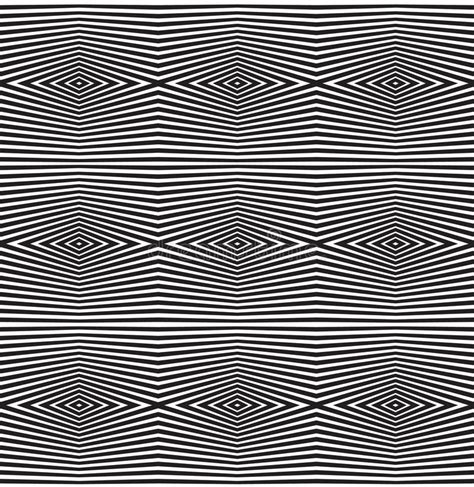 Seamless Optical Art Pattern Vector Background Stock Illustration Illustration Of Decorative