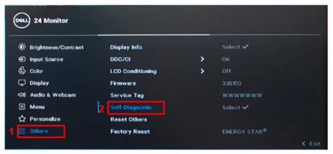 How To Run The Dell Monitor Built In Diagnostics Dell US