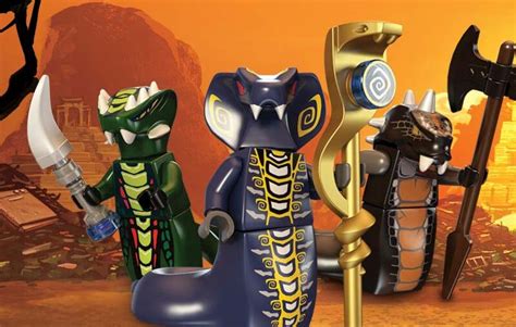 Serpentine Lego Ninjago Minifigures